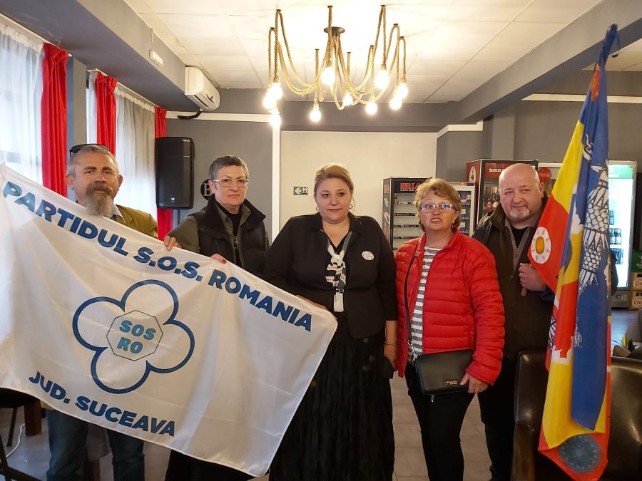 Partidul S.O.S. România are organizații în toate județele Moldovei ...