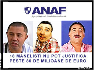 ANAF-ul a ajuns in cele din urma si la manelistii care nu pot justifica ...